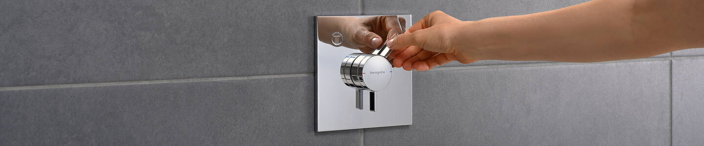 Modern shower mixers for concealed and exposed installation