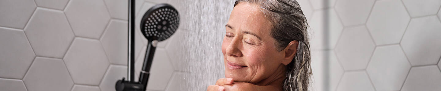 Raindance showers: large hand and overhead showers