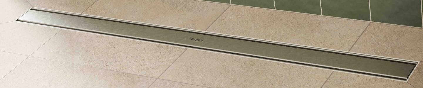 RainDrain Compact - the extra-flat shower drain channel