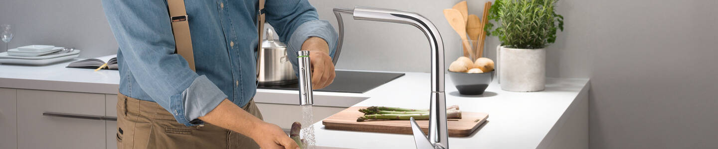 hansgrohe Talis M51: the top-secret recipe for kitchen taps