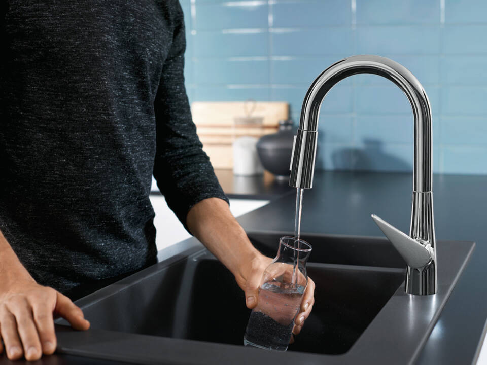 hansgrohe Kitchen mixers: Talis M51, Single lever kitchen mixer 260 ...