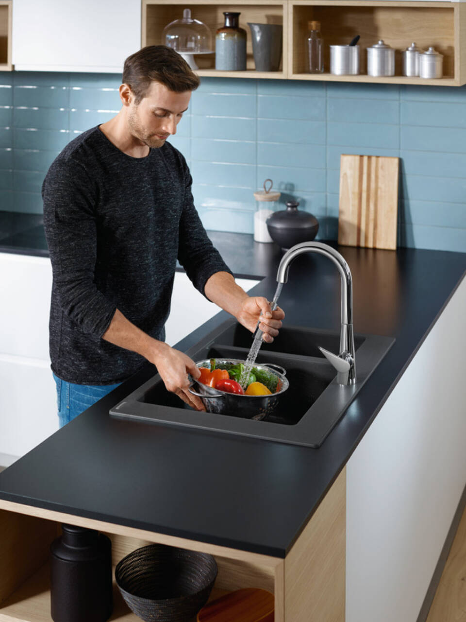 hansgrohe Kitchen mixers: Talis M51, Single lever kitchen mixer 260 ...