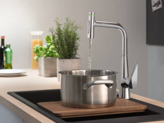 hansgrohe Sinks: S51, S510-U660 Under-mount sink 660, Item No. 43432170