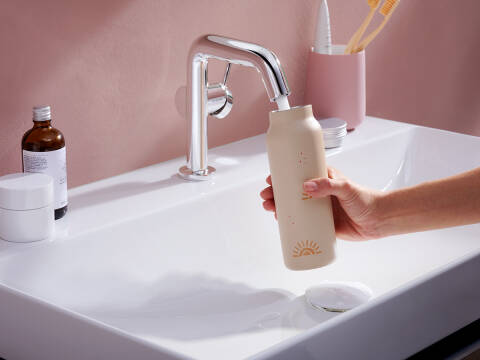 hansgrohe Washbasin mixers: Tecturis S, Single lever basin mixer for ...