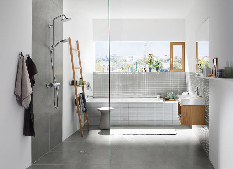 Water-Saving Shower Head: Crometta 85, Crometta 100
