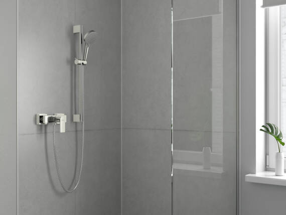 hansgrohe Showerpipes: Vernis Shape, 1 stråletype, Art.nr. 26286000