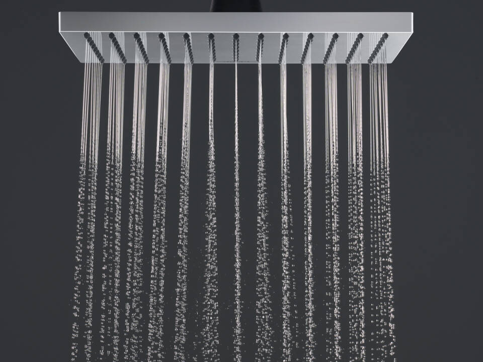 Vernis Shape Miscelatori vasca: 2 utenze, Cromo, Cod.art. 71468000