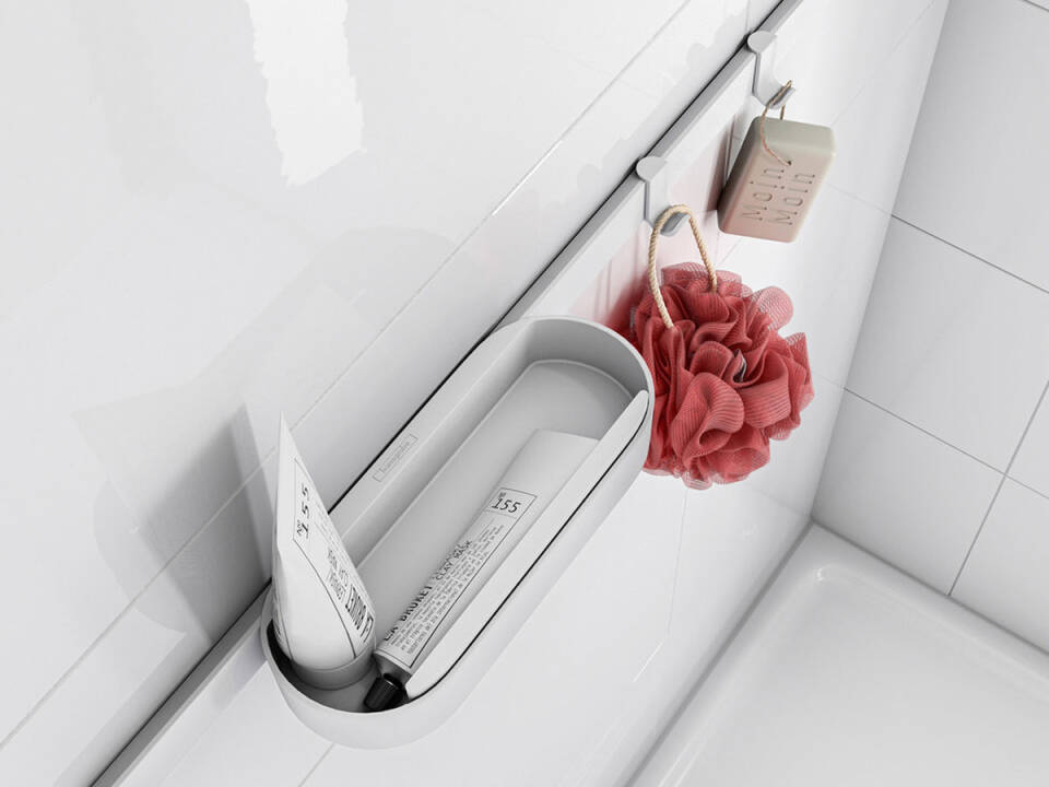 hansgrohe Hand gehaltene Dusch-Bundles: WallStoris, Bundle Handbrause ...