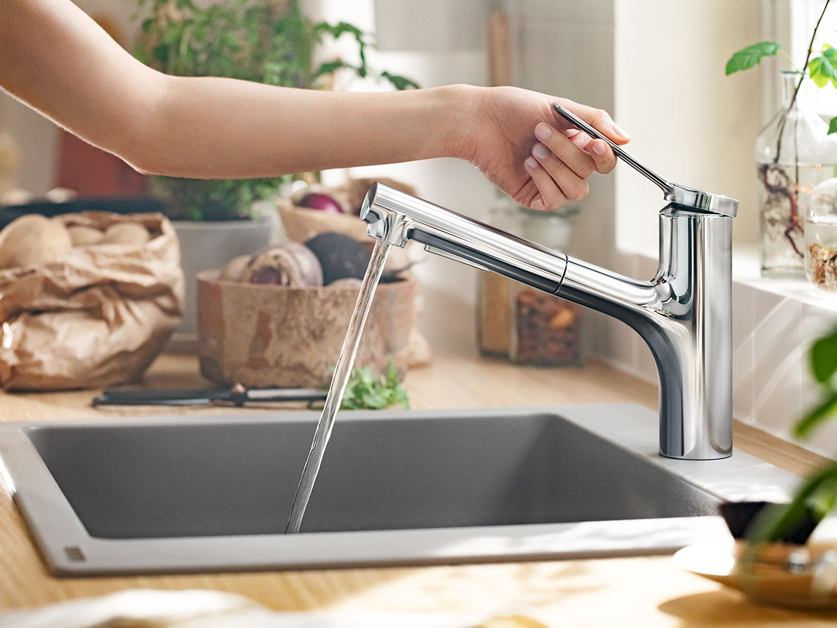 New: functional, low-cost kitchen taps