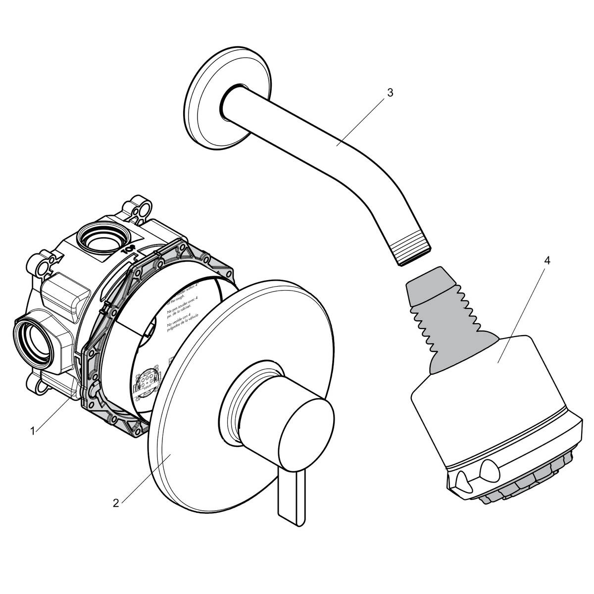 hansgrohe Complete shower bundles: Clubmaster, Pressure Balance Shower ...