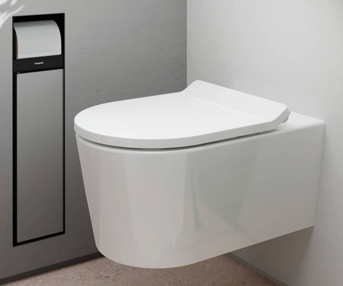 hansgrohe Toilets: EluPura Original Q, Floorstanding WC close coupled ...