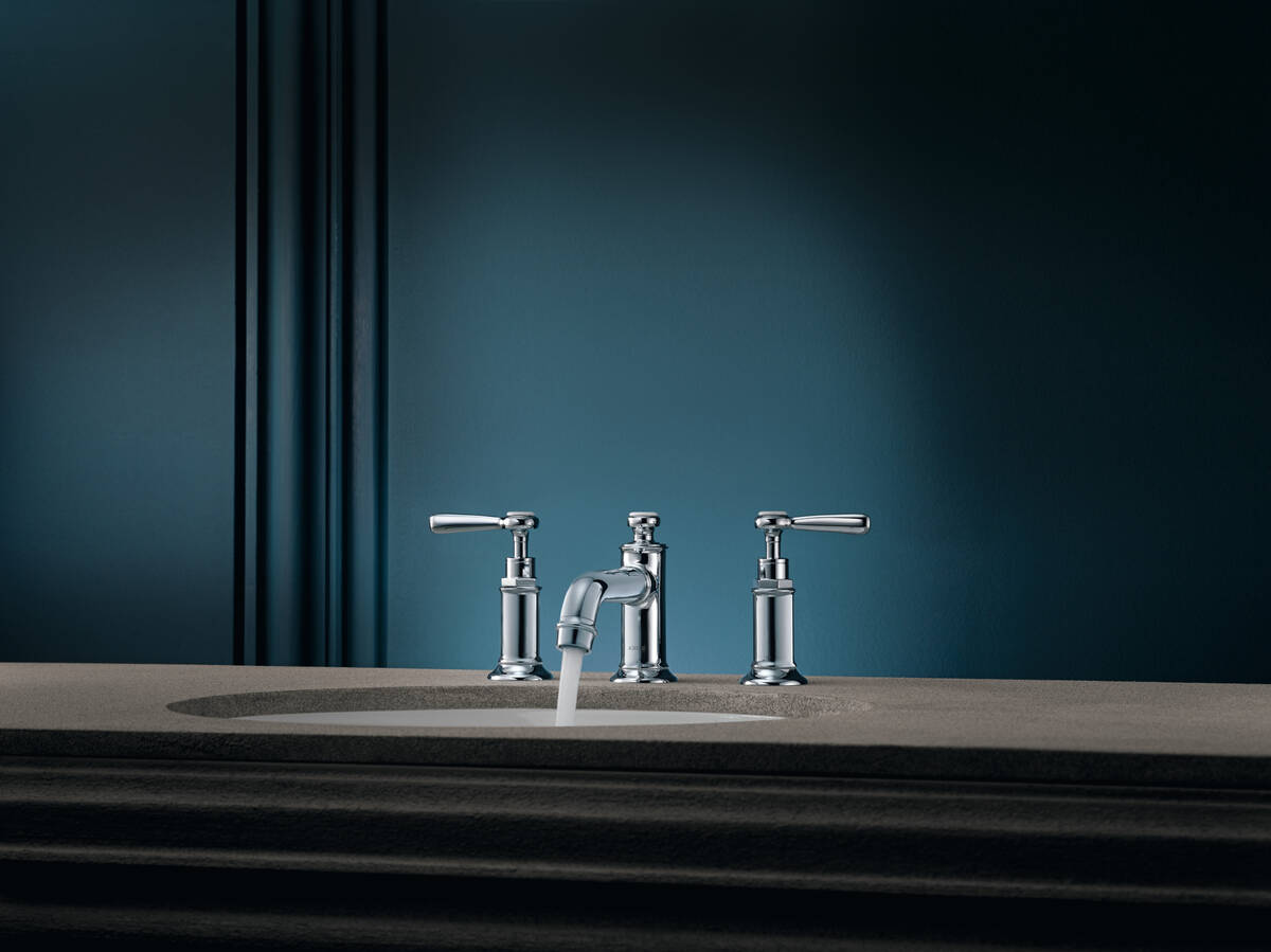 AXOR Washbasin mixers: AXOR Montreux, 3-hole basin mixer 30 with lever ...
