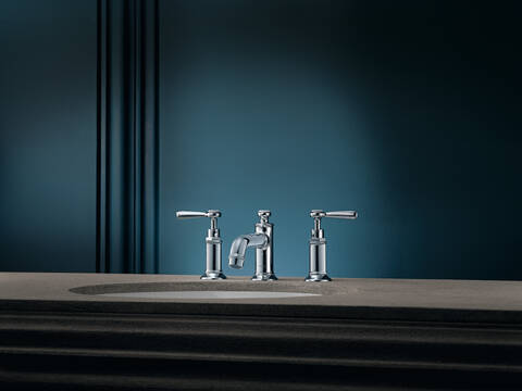 AXOR Washbasin mixers: AXOR Montreux, 3-hole basin mixer 30 with lever ...