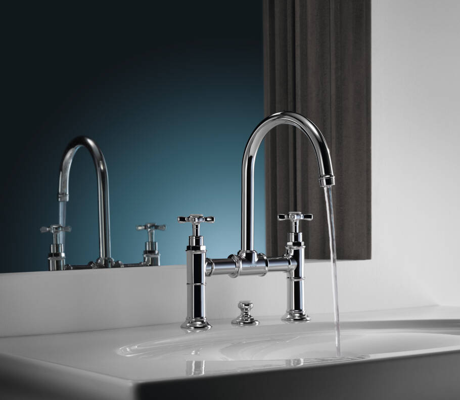 AXOR Washbasin mixers: AXOR Montreux, 2-handle basin mixer 220 with ...