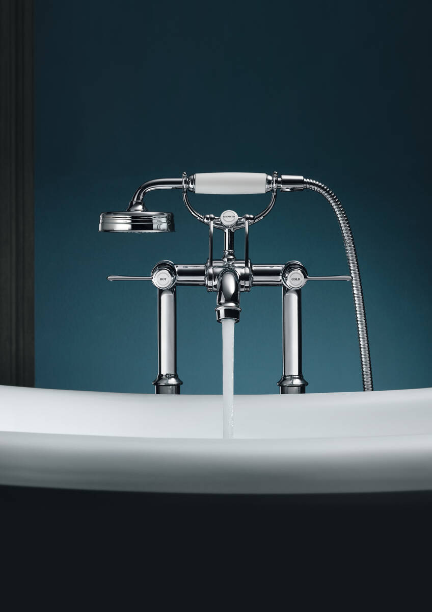 AXOR Montreux Bath mixers: 2 functions, Chrome, Item No. 16553000 ...