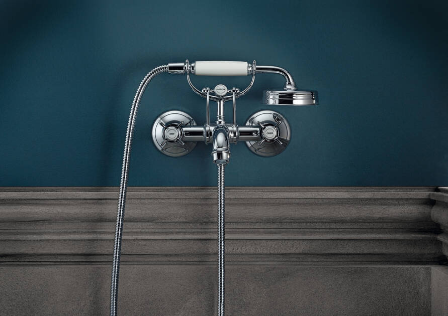 AXOR Montreux Bath mixers: 2 functions, Chrome, Item No. 16540000 ...