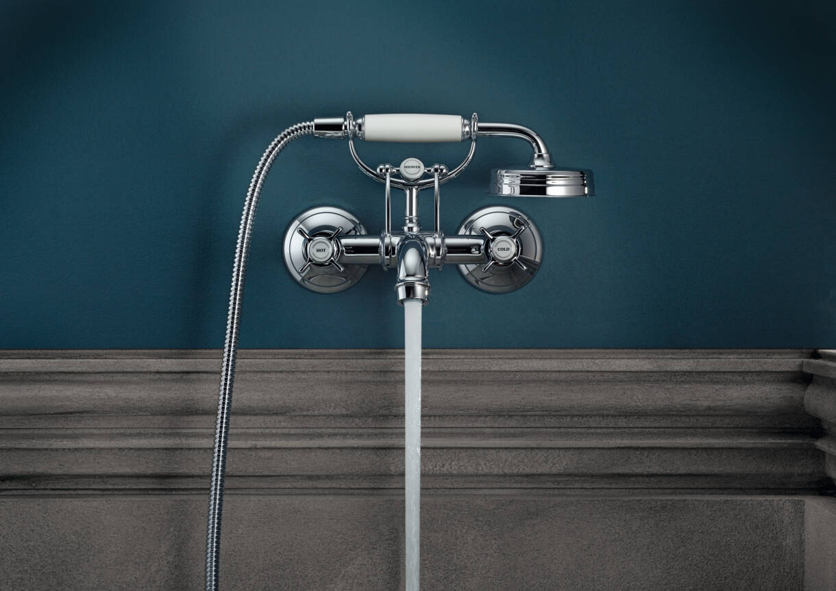 AXOR Montreux Bath mixers: 2 functions, Chrome, Item No. 16540000 ...