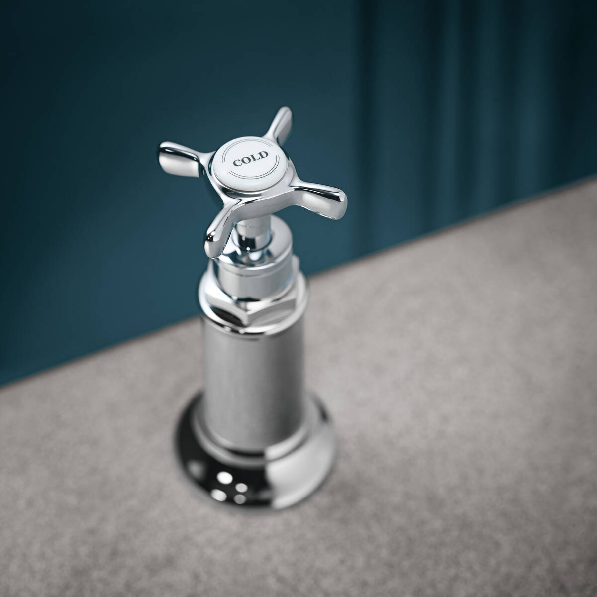 AXOR Washbasin mixers: AXOR Montreux, 3-hole basin mixer 180 with cross ...