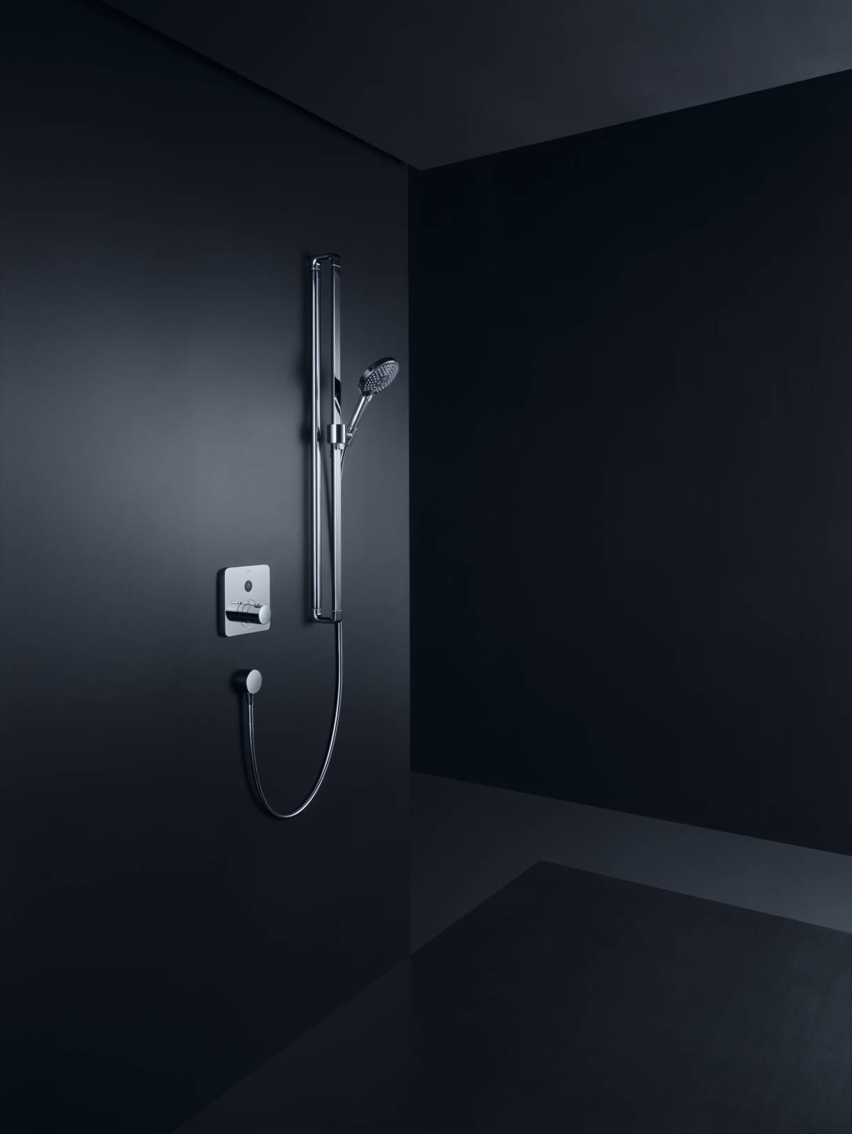 AXOR Wall bar sets: AXOR Citterio E, Shower set 0.90 m with 3jet hand ...