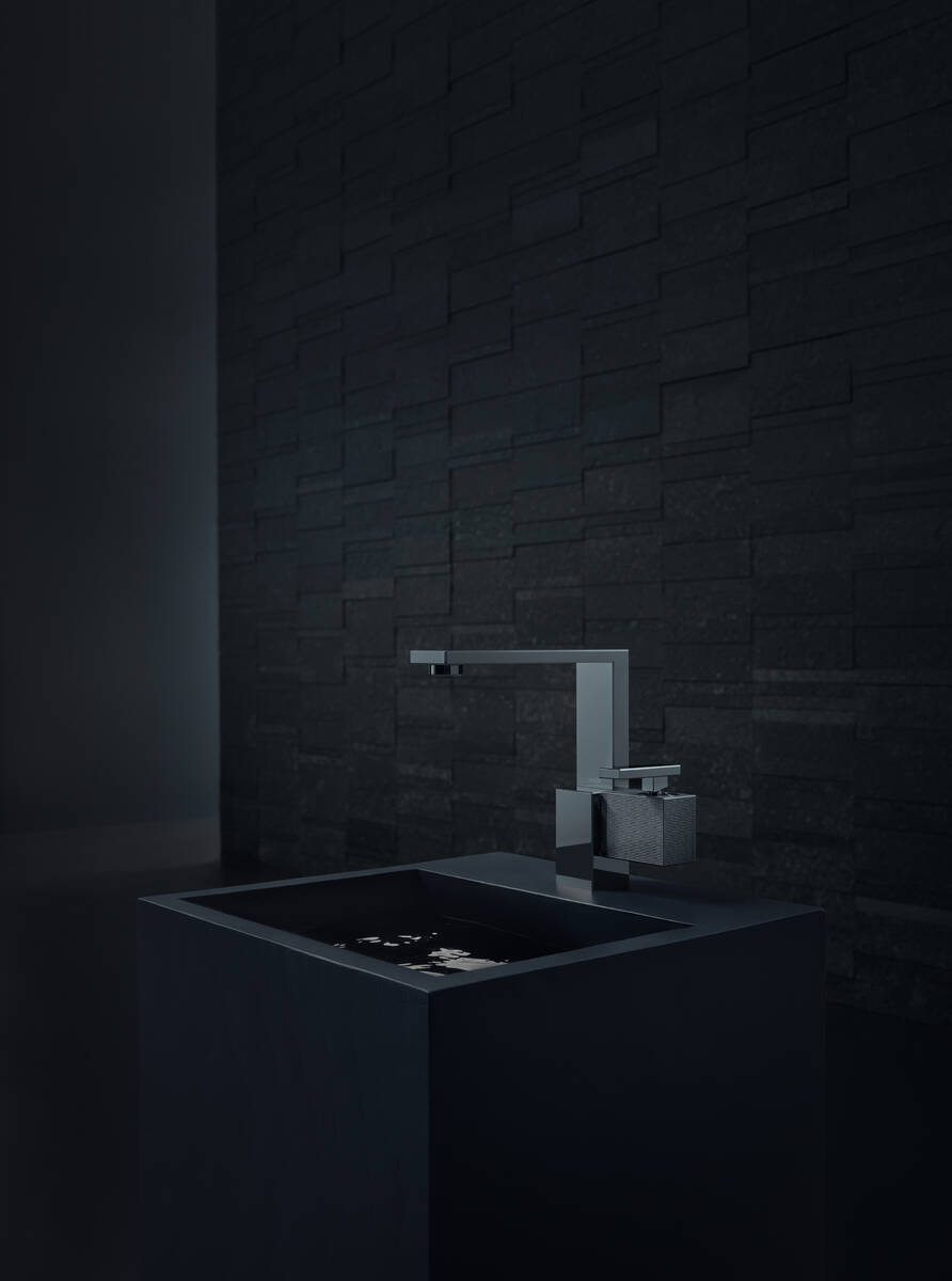 AXOR Washbasin mixers: AXOR Edge, Single lever basin mixer 190 with ...
