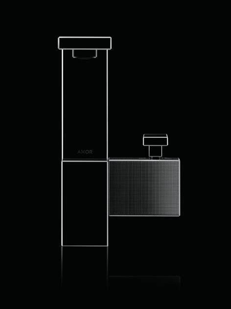 AXOR Washbasin mixers: AXOR Edge, Single lever basin mixer 190 with ...