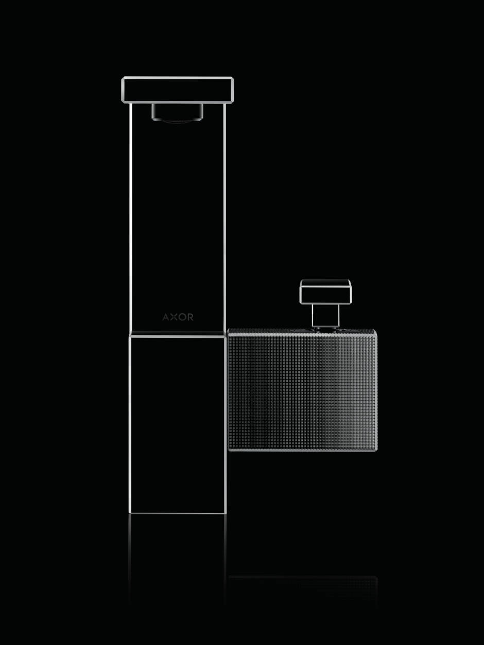 AXOR Washbasin mixers: AXOR Edge, Single lever basin mixer 190 with ...