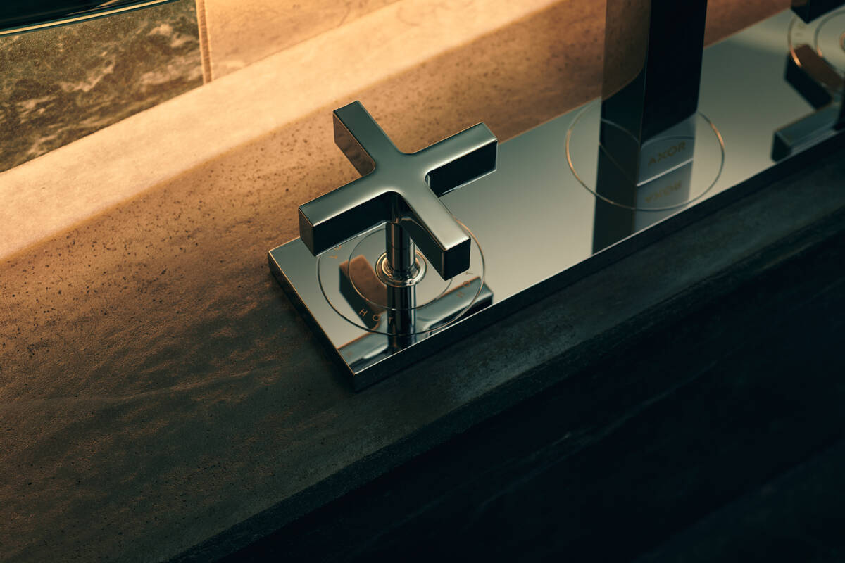 AXOR Washbasin mixers: AXOR Citterio, 3-hole basin mixer 170 with spout ...