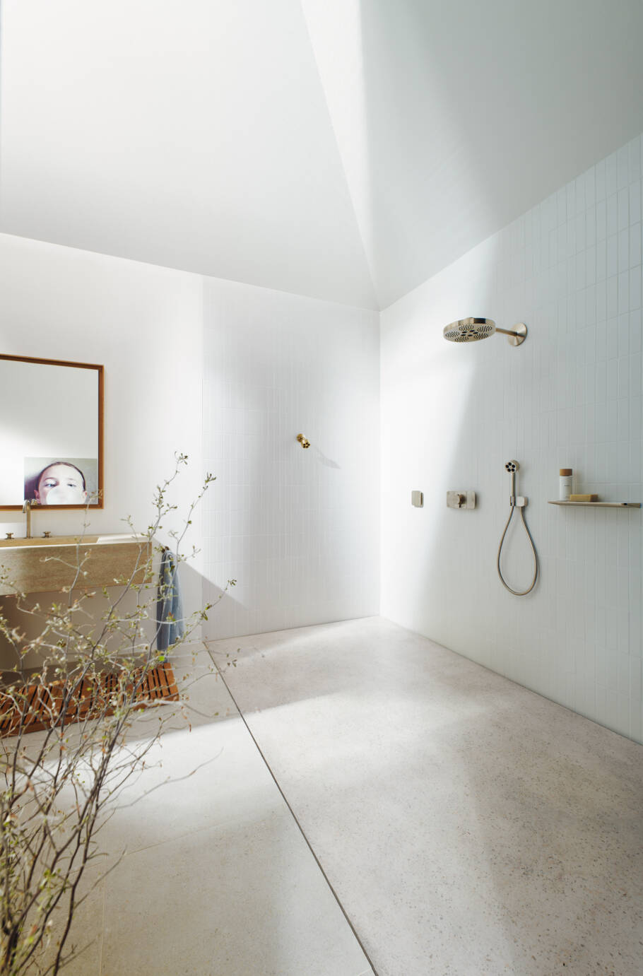 AXOR Overhead showers: AXOR One, 2 spray modes, Item No. 48492000 ...