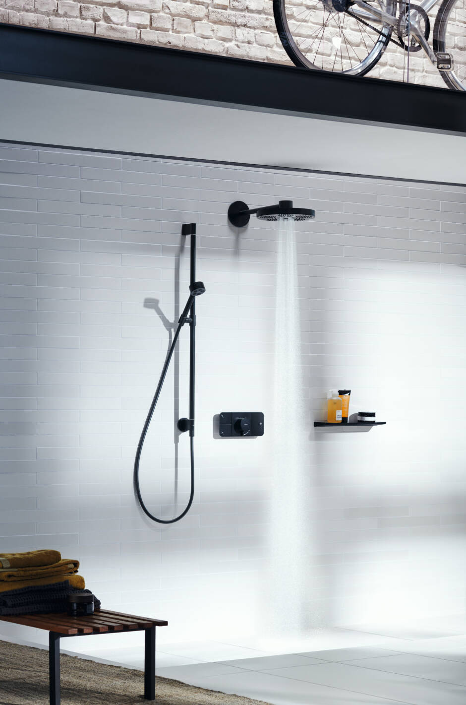 AXOR Accessories: AXOR Universal Circular, Shelf 400, Item No. 42844000 ...