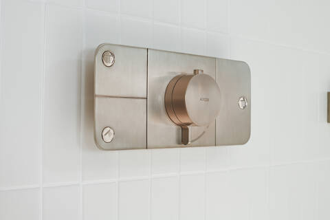 AXOR One Shower mixers: 3 functions and 1 additional outlet, Chrome ...