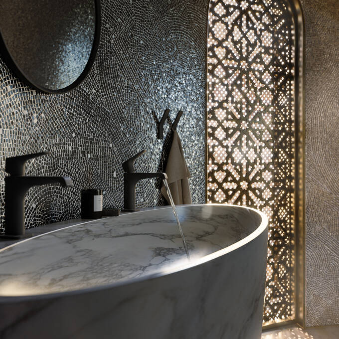 AXOR Accessories: AXOR Universal Circular, Wall mirror, Item No. 42848670