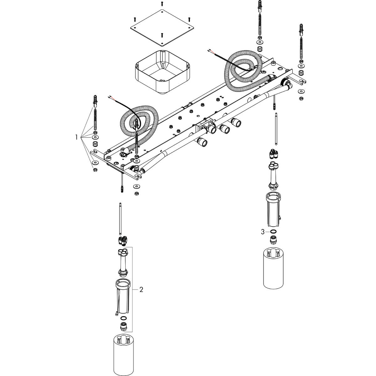 AXOR Basic set shower: AXOR ShowerSolutions, Basic set for ShowerHeaven ...