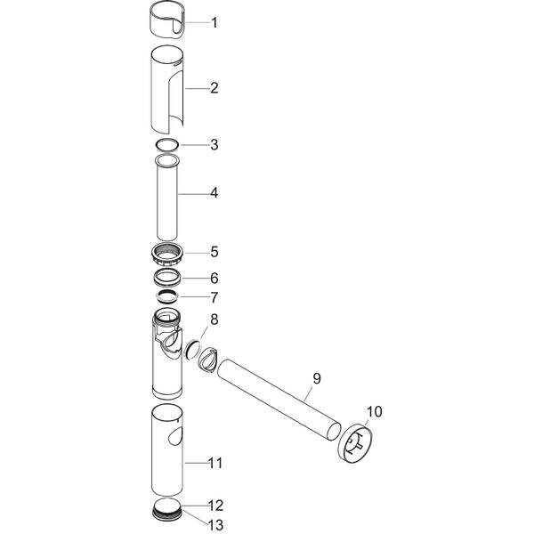 AXOR Siphons: Design trap Flowstar, Item No. 51303000