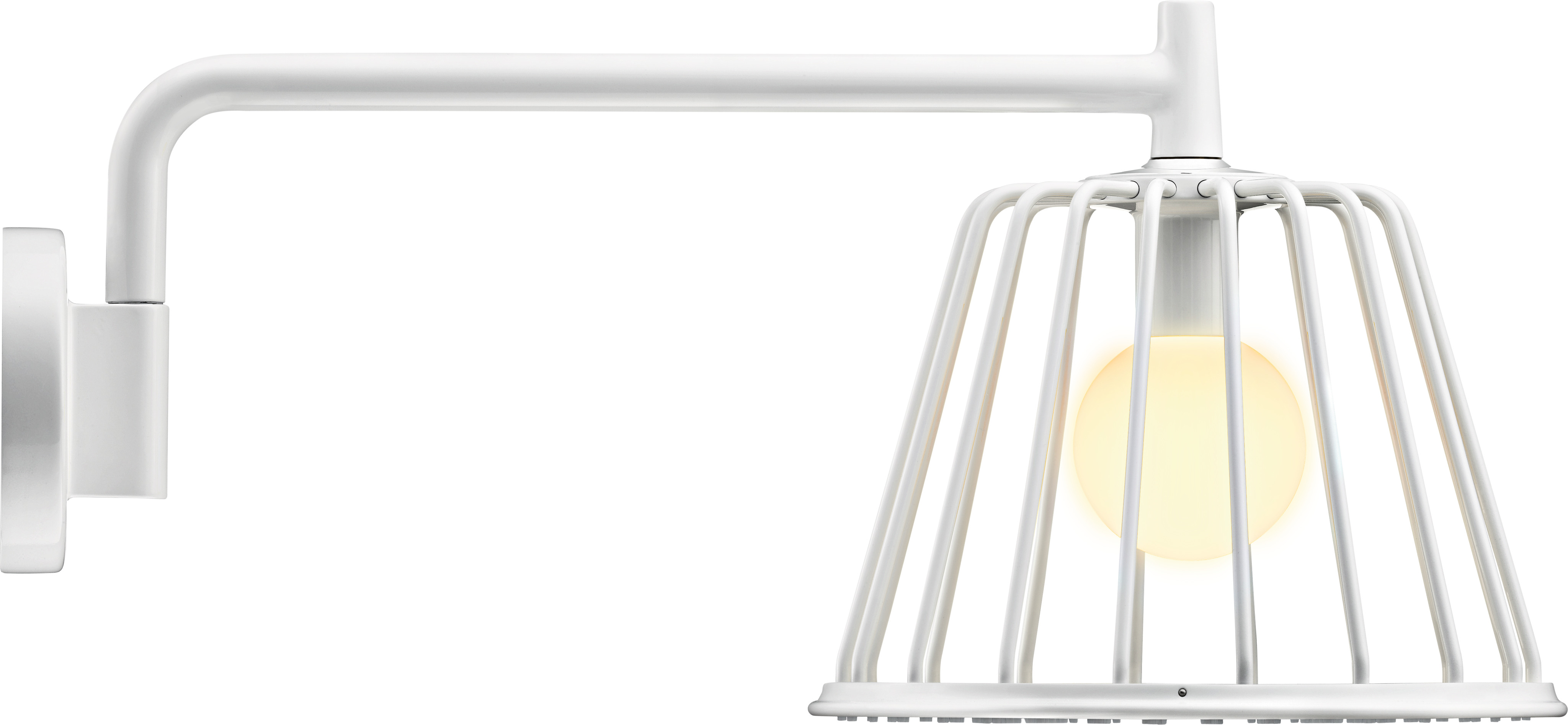 AXOR Overhead showers: AXOR LampShower/Nendo, 1 spray mode, Item No ...
