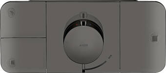 AXOR One Shower mixers: 3 functions and 1 additional outlet, Brushed ...