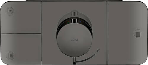 AXOR One Shower mixers: 3 functions and 1 additional outlet, Brushed ...