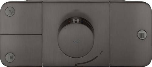 AXOR One Shower mixers: 3 functions and 1 additional outlet, Brushed ...