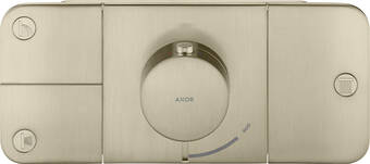 AXOR One Shower mixers: 3 functions and 1 additional outlet, Brushed ...