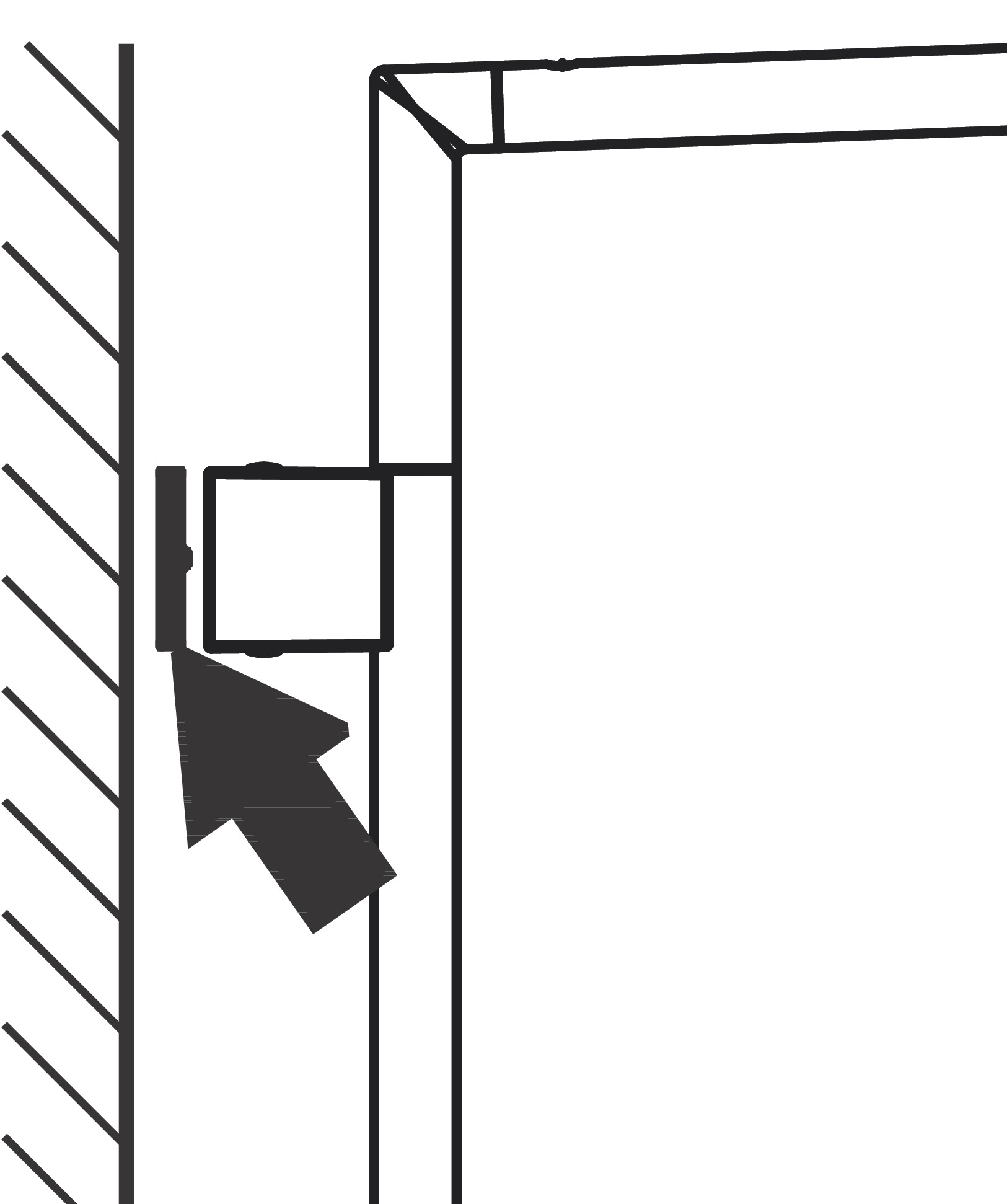AXOR Spare parts: Wall bar spacer, Item No. 93155000