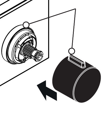 AXOR Spare parts: HG handle AXOR Montreux thermostat mixer, Item No ...