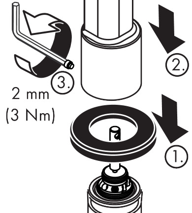 AXOR Spare parts: HG Escutcheon AXOR Citterio 4-hole bath, Item No ...