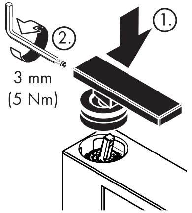 AXOR Spare parts: handle, Item No. 93422000