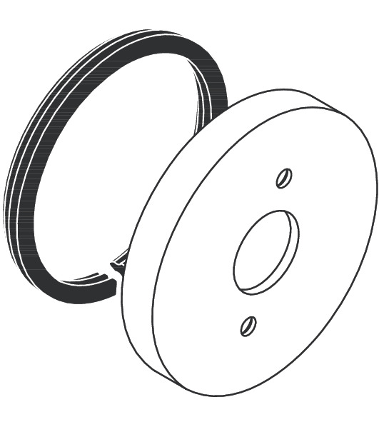 AXOR Spare parts: Escutcheon, Item No. 94359000