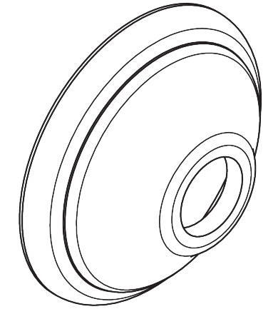 AXOR Spare parts: HG Escutcheon AXOR Montreux bath/shower, Item No ...