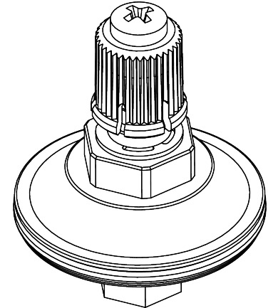AXOR Spare parts: Nut for handle escutcheon, Item No. 98929000