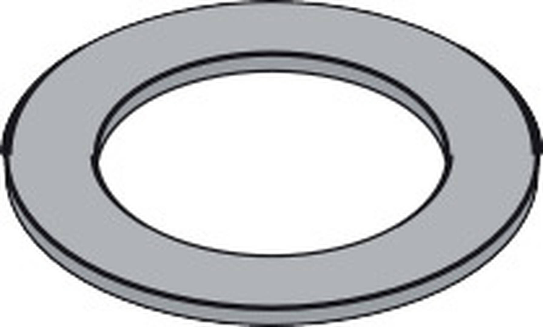 hansgrohe Spare Parts: HG Lever collar D34,5xD49x1,5mm, Art. no. 97548000