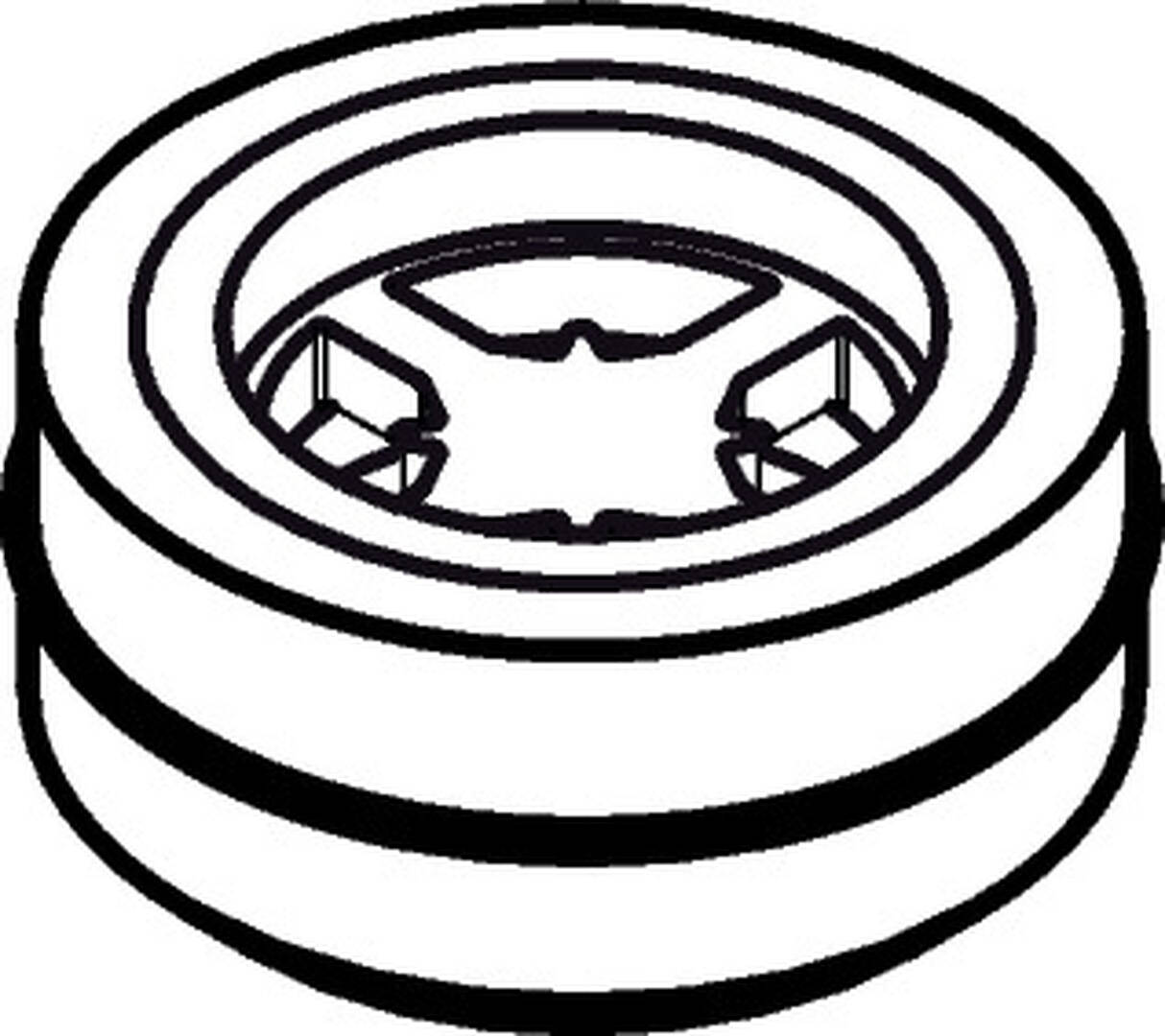 hansgrohe Spare parts: HG flow limiter 9l/min, Item No. 95659000