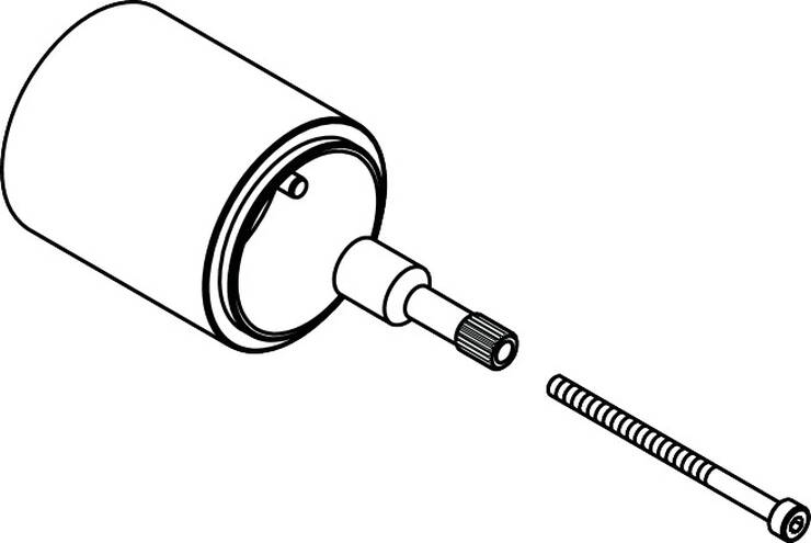 AXOR Spare parts: Extension for thermostat module, Item No. 92670340