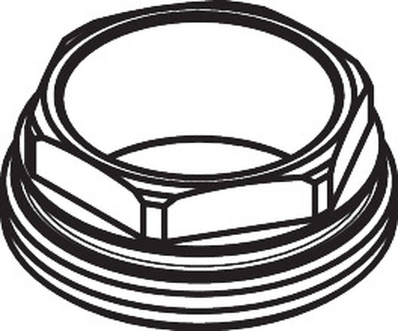 AXOR Spare parts: Nut, Item No. 95178000