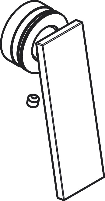 AXOR Spare parts: Handle for wall mounted basin mixer, Item No. 94321000